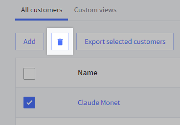 Managing Customer Accounts